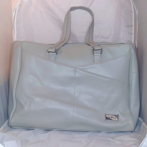 Bella Russo | Bags | Bella Russo Faux Leather Shoulder Strap Totediaper ...